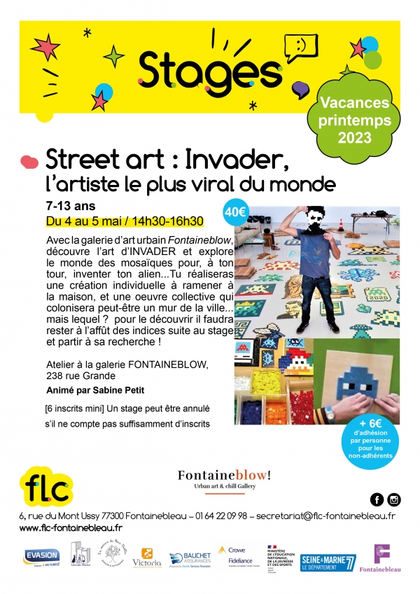 Street art : Invader, l'artiste le plus viral du monde - FLC Fontainebleau